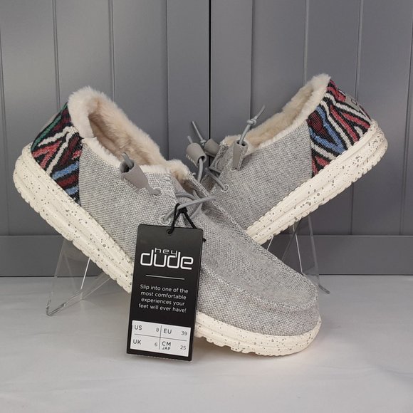 Hey Dude | Shoes | Hey Dude Wendy Funk Wool Collection Lined Chambray ...